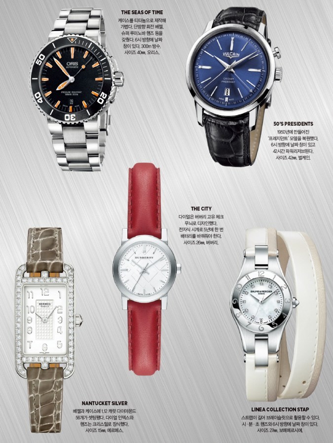 TIMEPIECES - AUGUST WATCHES
