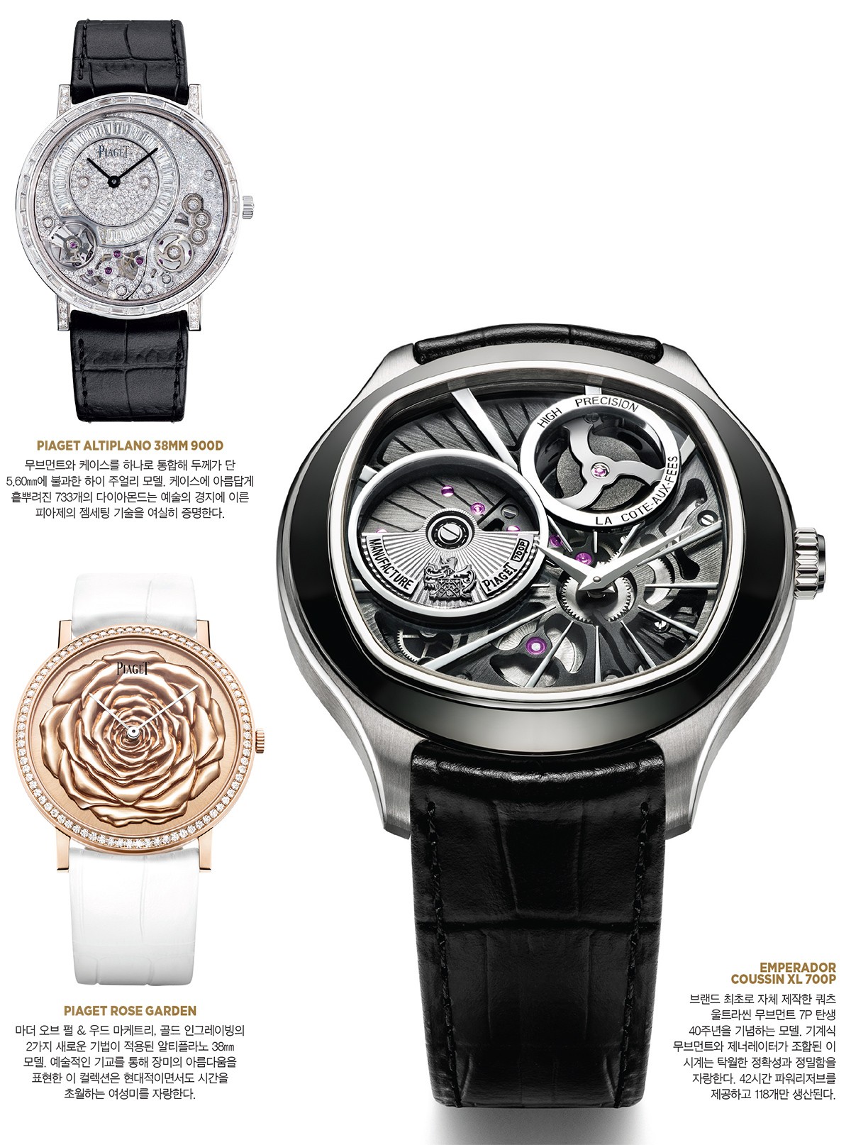 SPECIAL EDITION (3) PANERAI / PIAGET / RICHARD MILLE / ROGER DUBUIS ...